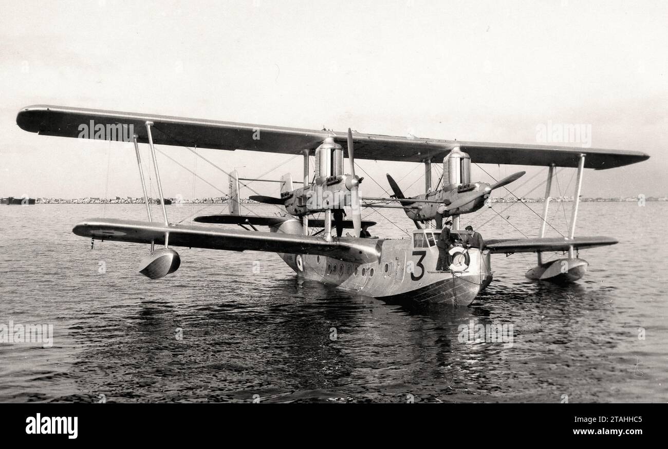 Airplane - Short Singapore 00001 Stock Photo - Alamy