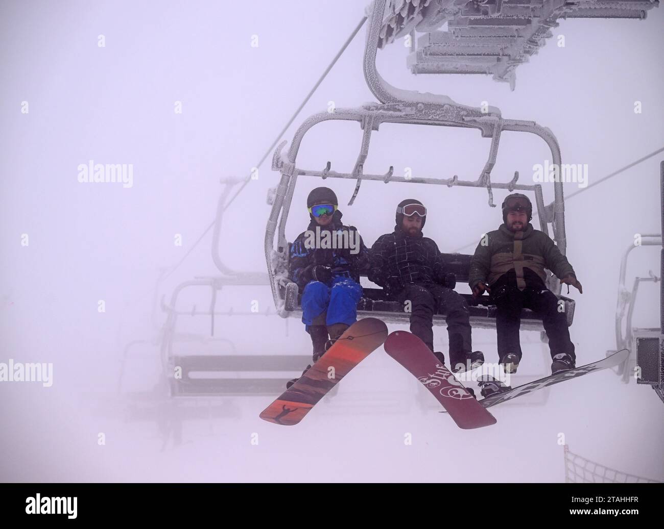 Ski lift operator hi-res stock photography and images - Alamy