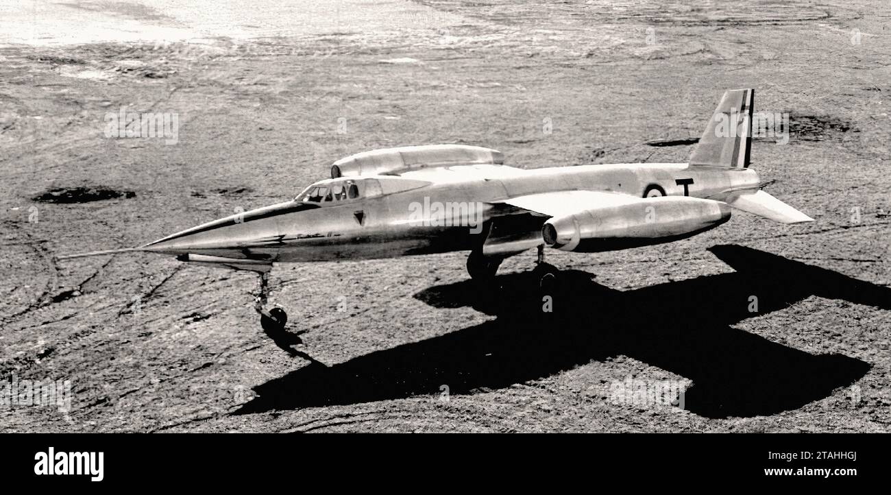 Airplane - Sud-Ouest (SNCASO) SO.9050 Trident II 00001 Stock Photo - Alamy