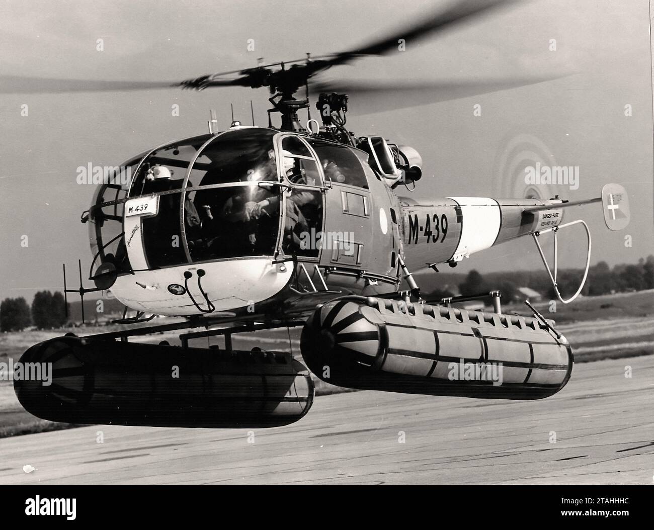 Airplane - Sud S.E. 3160 Alouette III (Danish Air Force) 00002 Stock ...