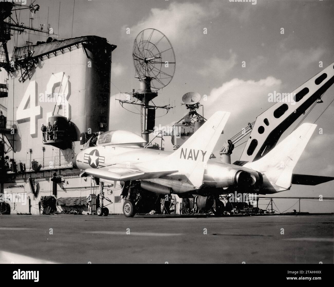 Vought f7u cutlass hi-res stock photography and images - Alamy