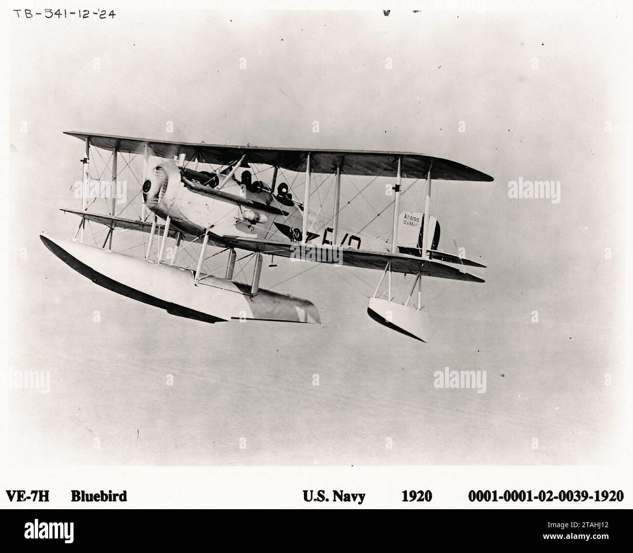 Airplane - Vought VE-7 Bluebird 1920 Stock Photo - Alamy