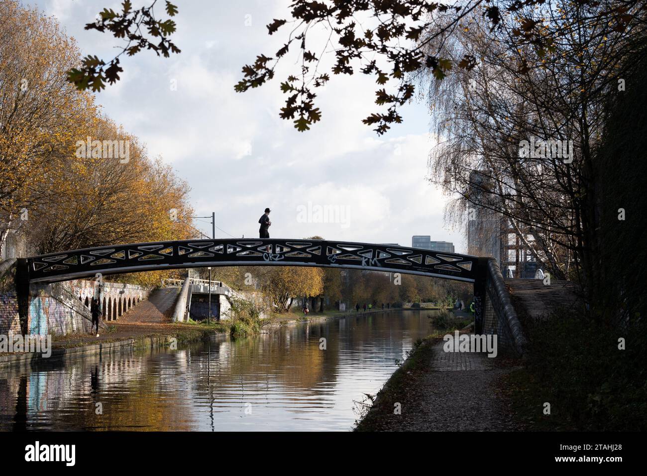 Birmingham Main Line Canal near Soho Wharf, Birmingham, West Midlands ...