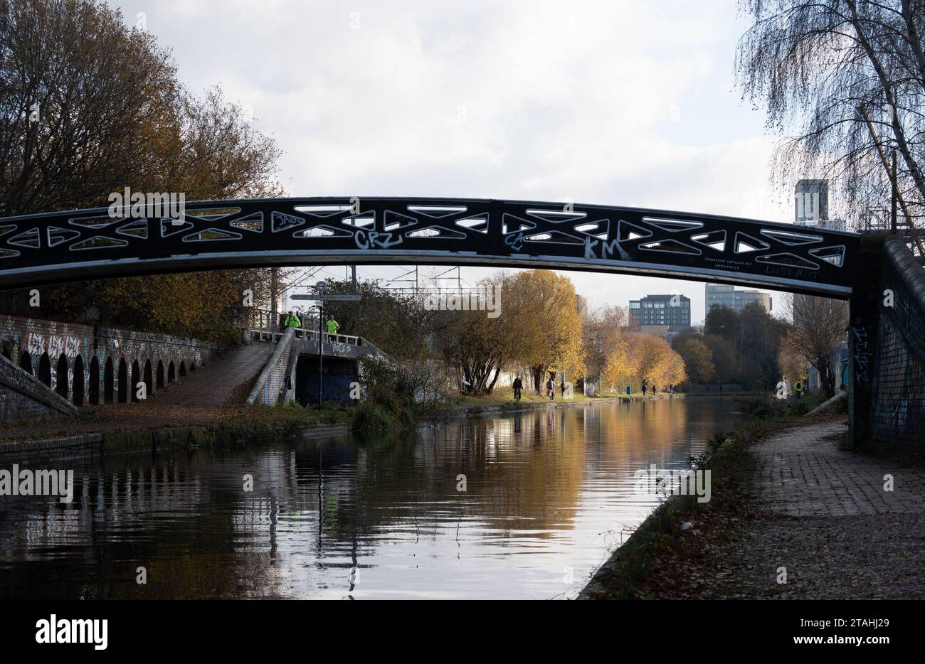 Birmingham Main Line Canal near Soho Wharf, Birmingham, West Midlands ...