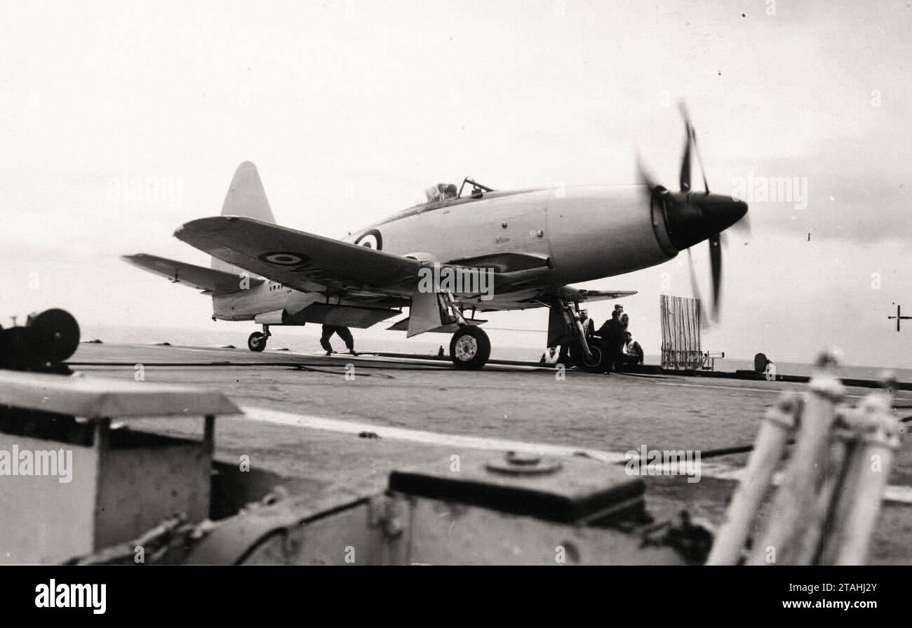 Airplane - Westland Wyvern 00001 Stock Photo - Alamy
