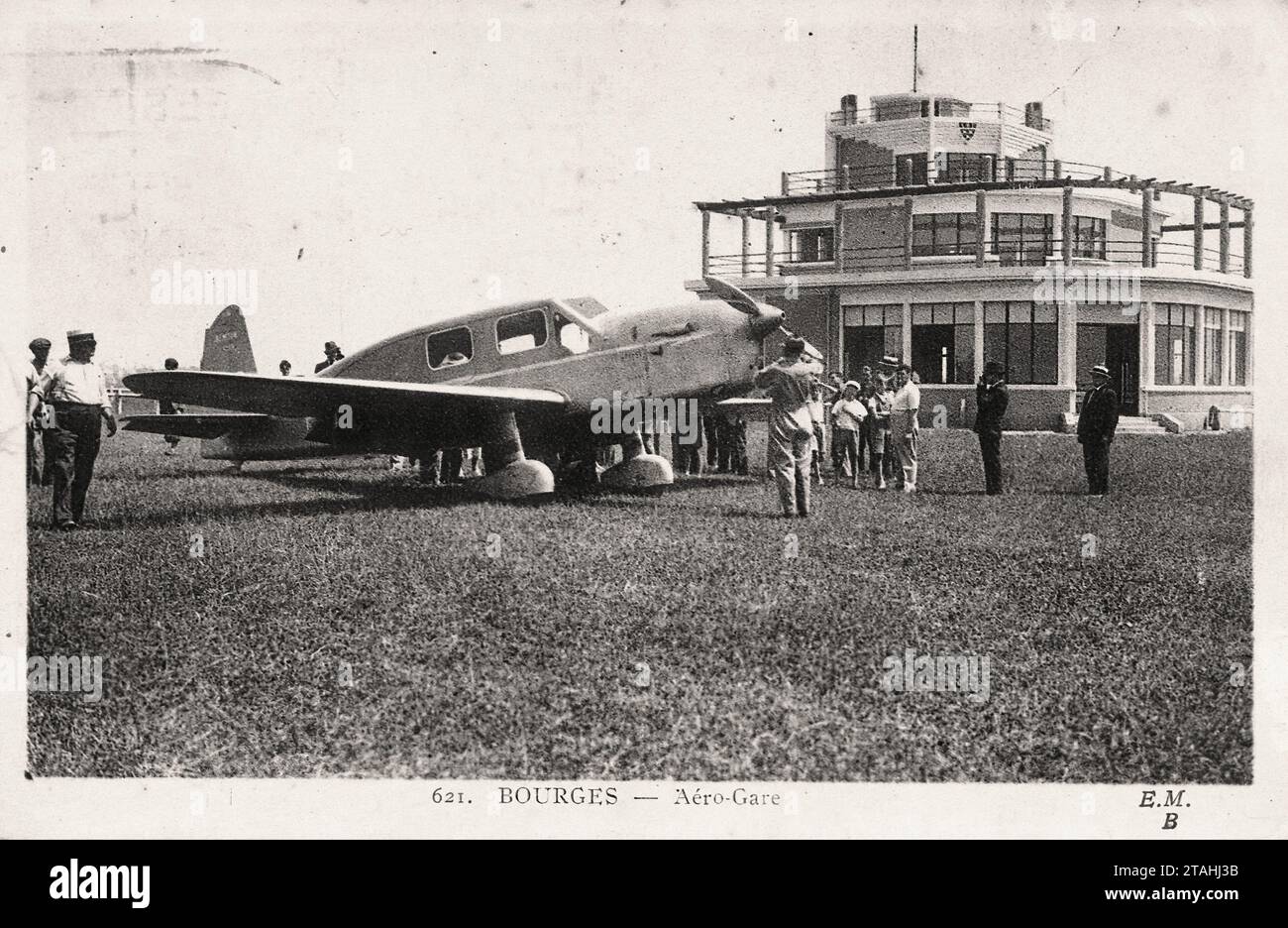 Airplane - Caudron C.630 Simoun 00001 Stock Photo - Alamy