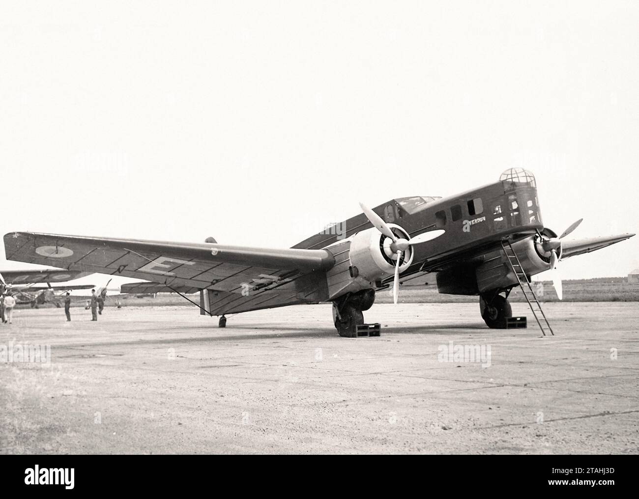 Airplane - Bloch MB.210 BN5 Stock Photo - Alamy