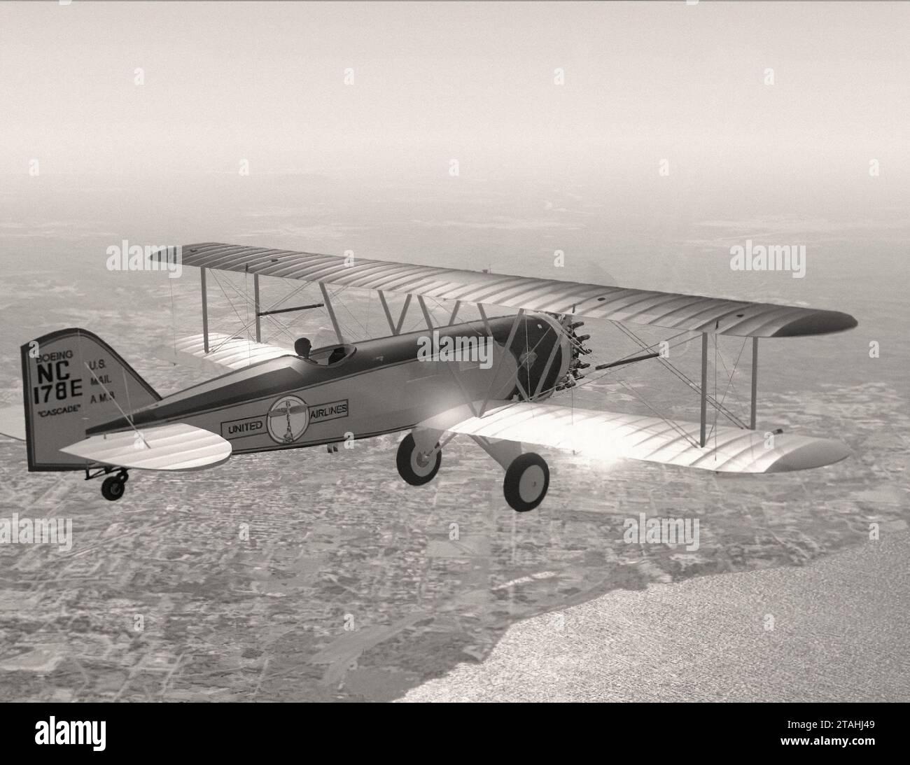 Airplane - Boeing Model 40 Stock Photo - Alamy
