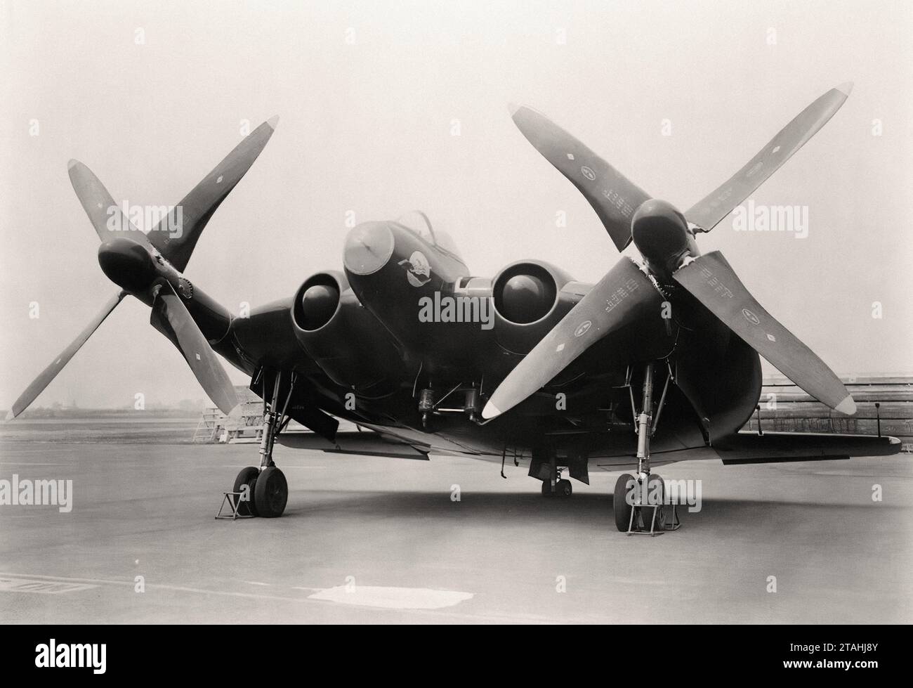 Airplane - Vought XF5U-1 4 Stock Photo - Alamy