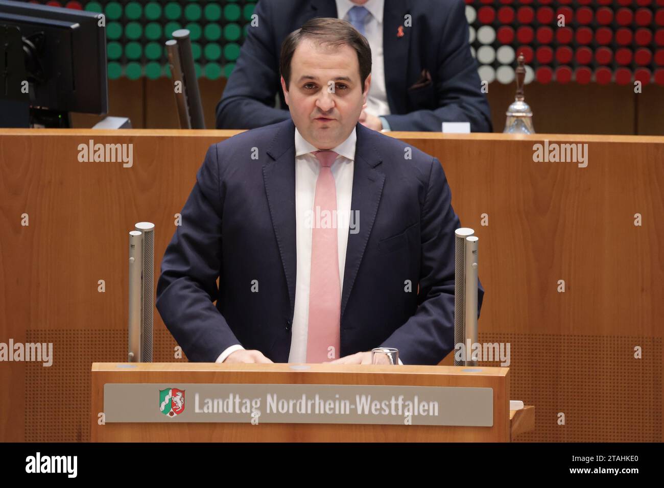 Duesseldorf, Germany. 01st Dec, 2023. Nathanael Liminski (CDU), Head of ...