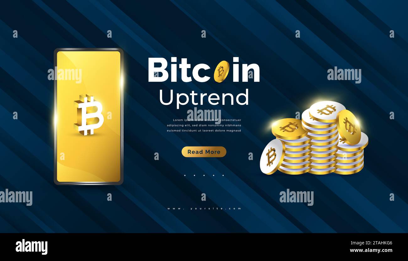 Cryptocurrency banner hi-res stock photography and images - Alamy