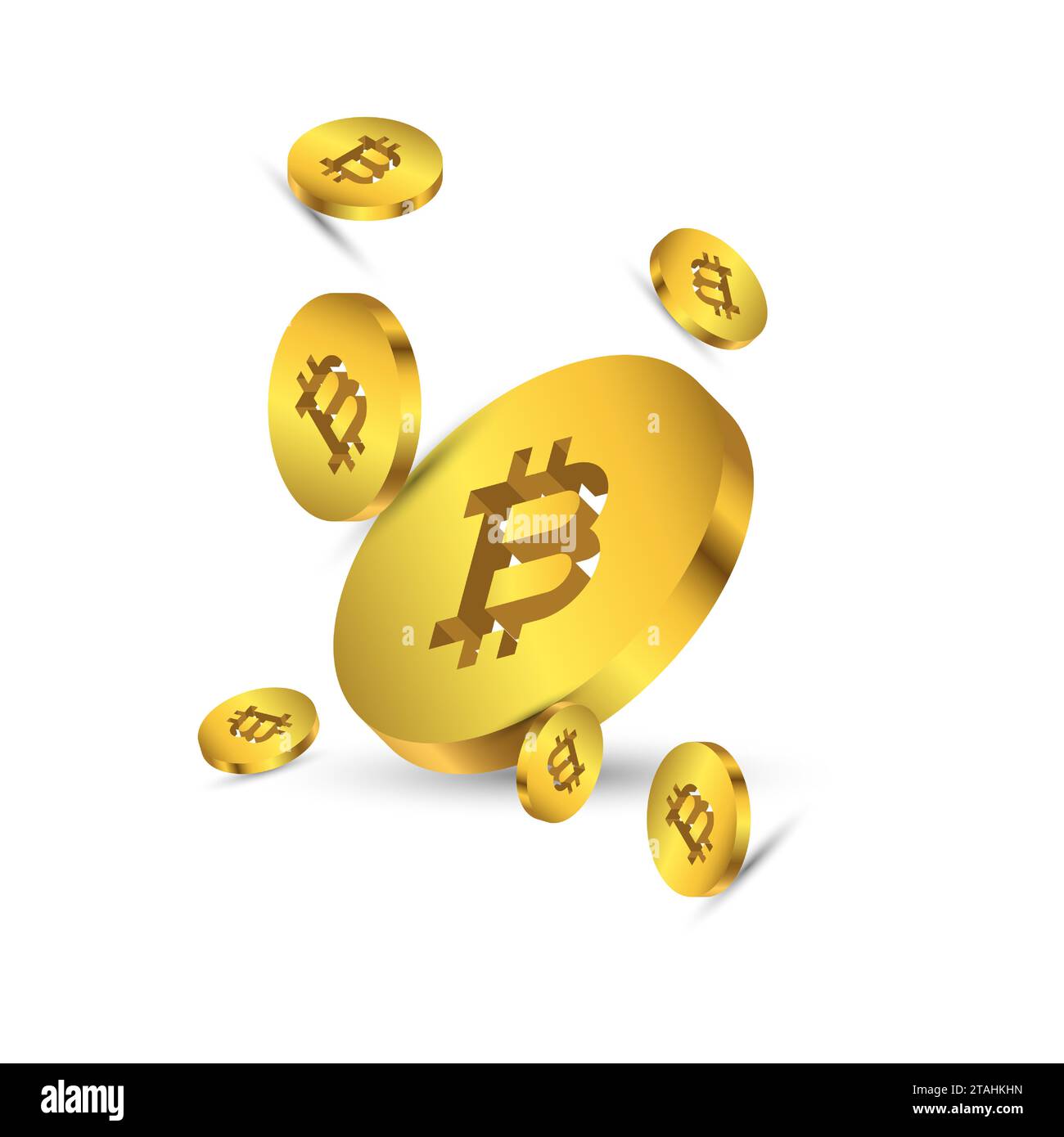 Golden Bitcoin Coin. Crypto Currency Gold Coin. 3D Bitcoin Symbol ... Golden Bitcoin Coin. Crypto Currency Gold Coin. 3D Bitcoin Symbol ...