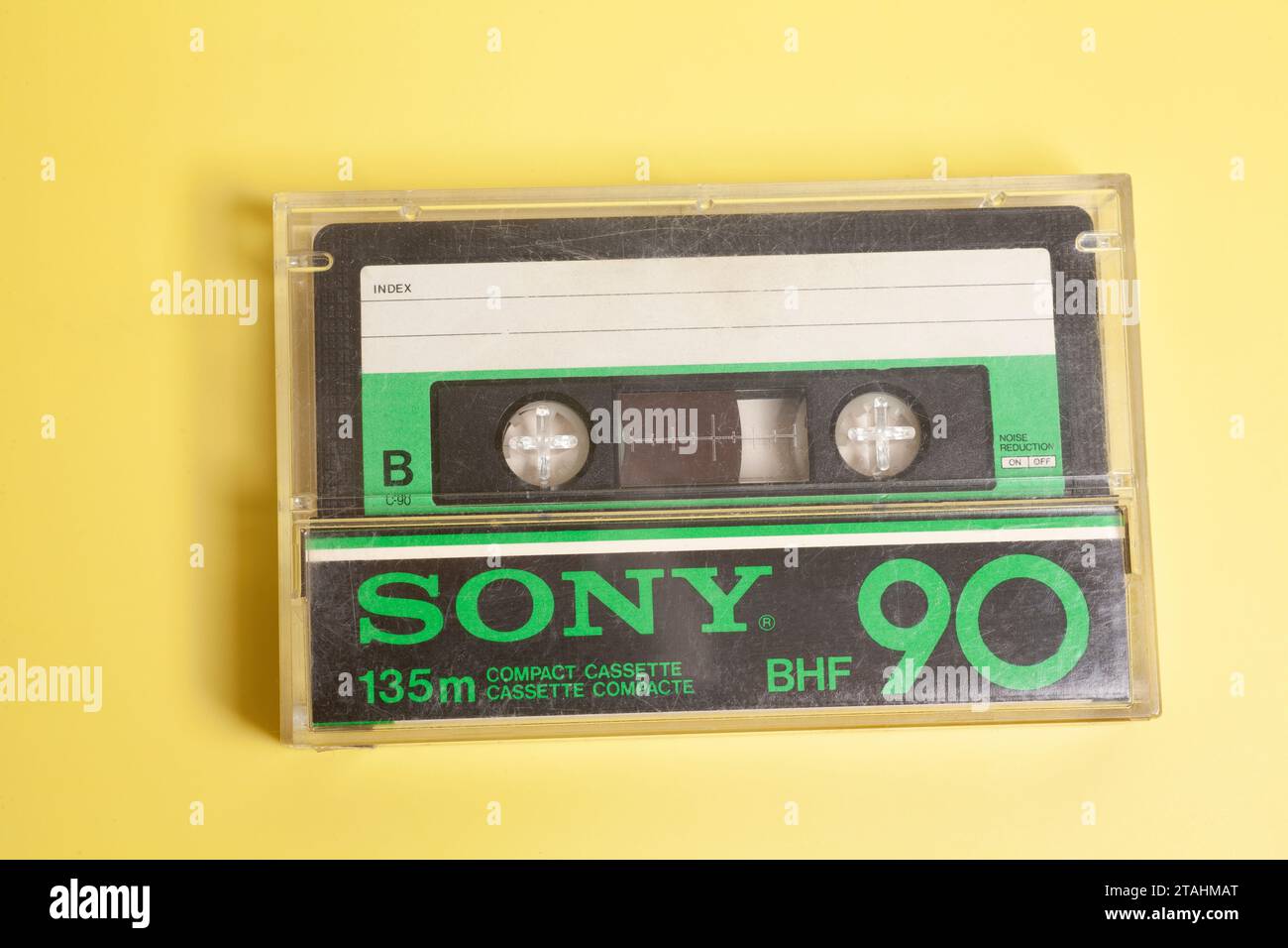 Sony audio cassette close up hi-res stock photography and images - Alamy
