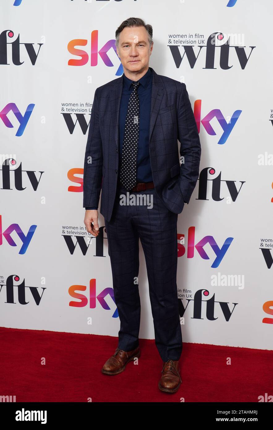 Actor David Morrissey attends the Woman In Film and Television Awards at the Hilton Hotel ...