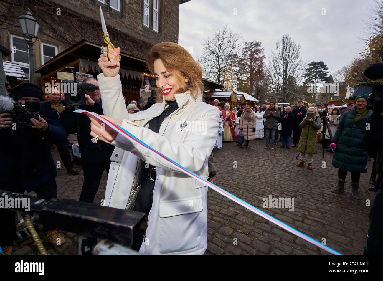 Mahkameh Fürstin zu Schaumburg-Lippe bei der Eröffnung des 20 ...