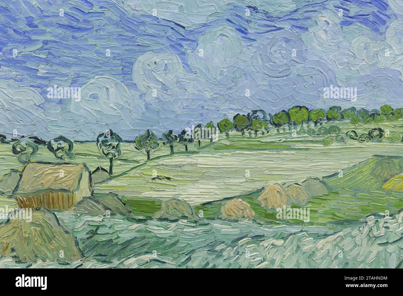 Detail of painting by Vincent van Gogh Stock Photo - Alamy