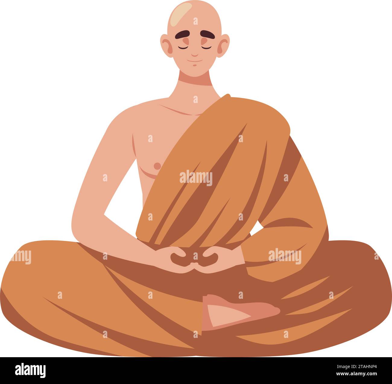 Bald monk Cut Out Stock Images & Pictures - Alamy