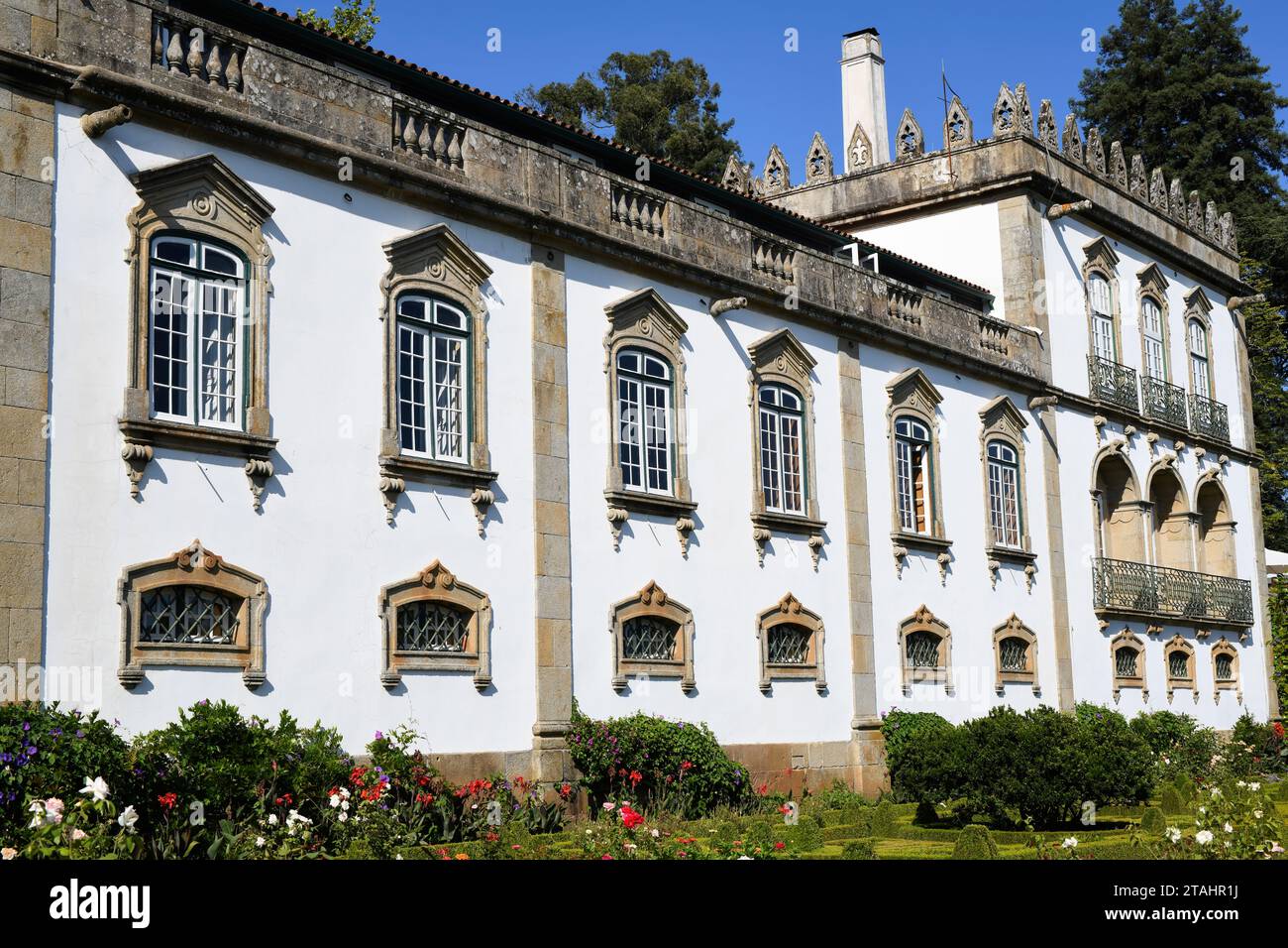 Casa da Insua, Duke of Alburquerque Palace (baroque 18th century ...