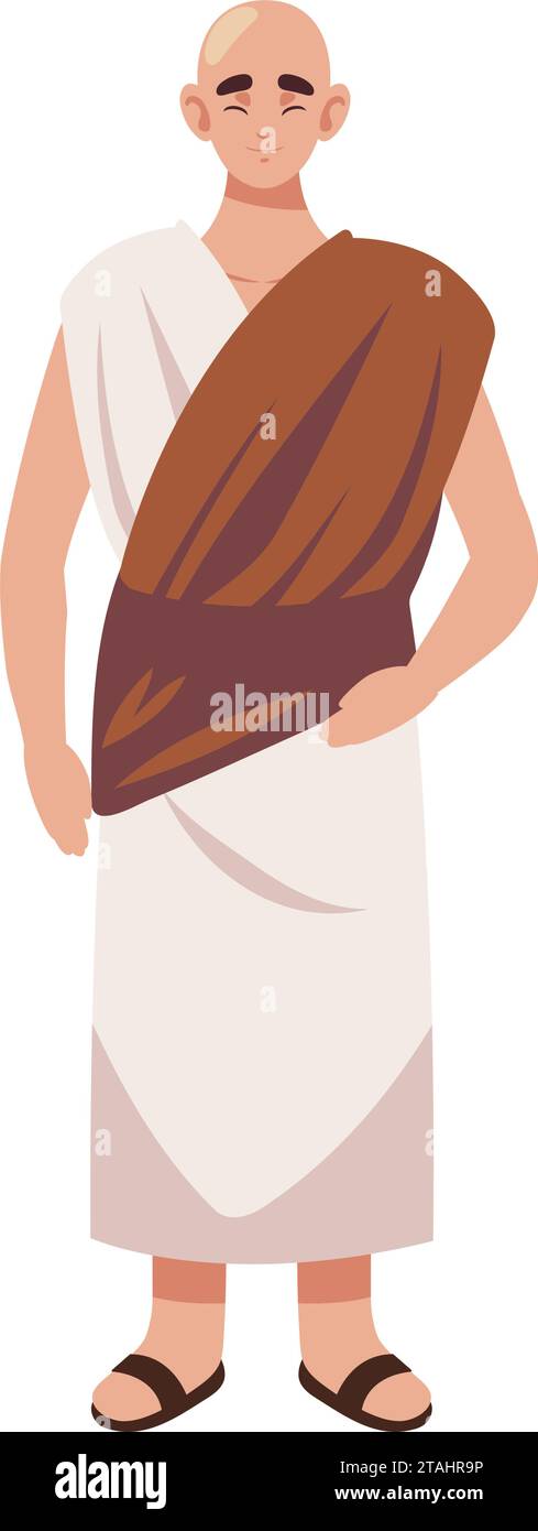 Bald monk Cut Out Stock Images & Pictures - Alamy