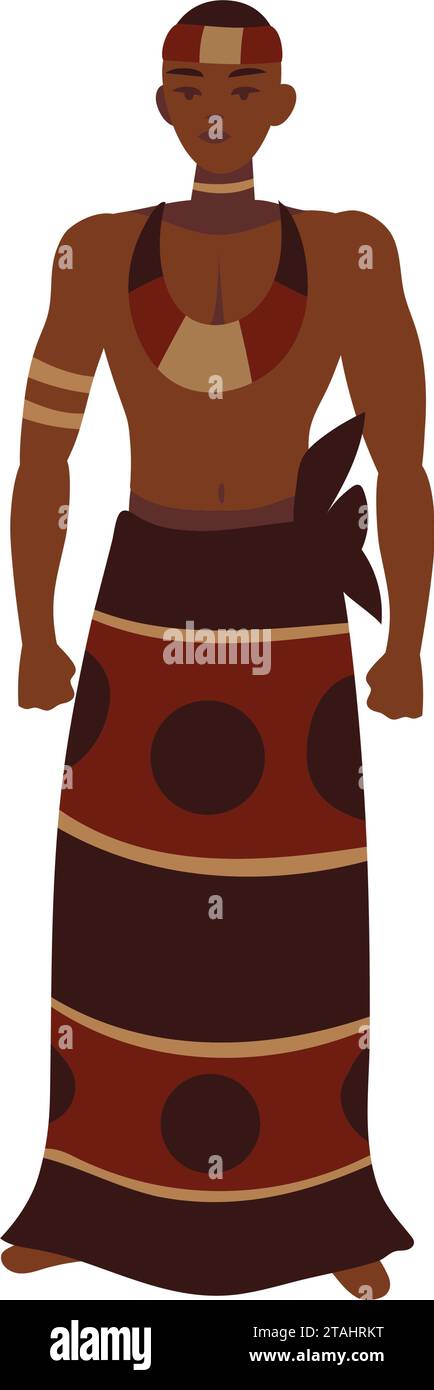 south africa man tribal Stock Vector Image & Art - Alamy