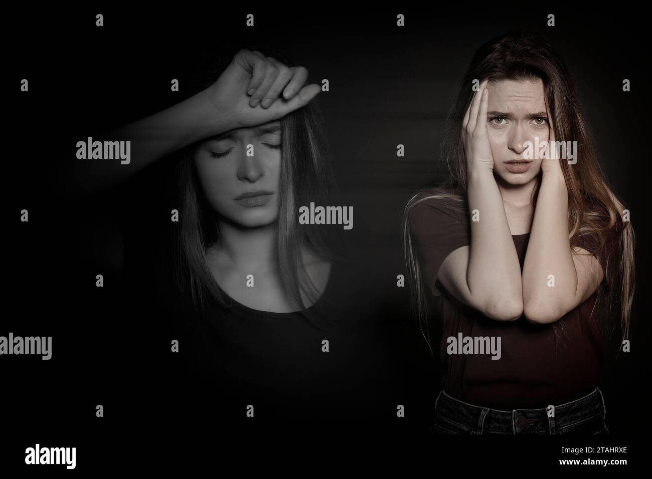 Mental illness psychosis psychotic behavior hi-res stock photography ...