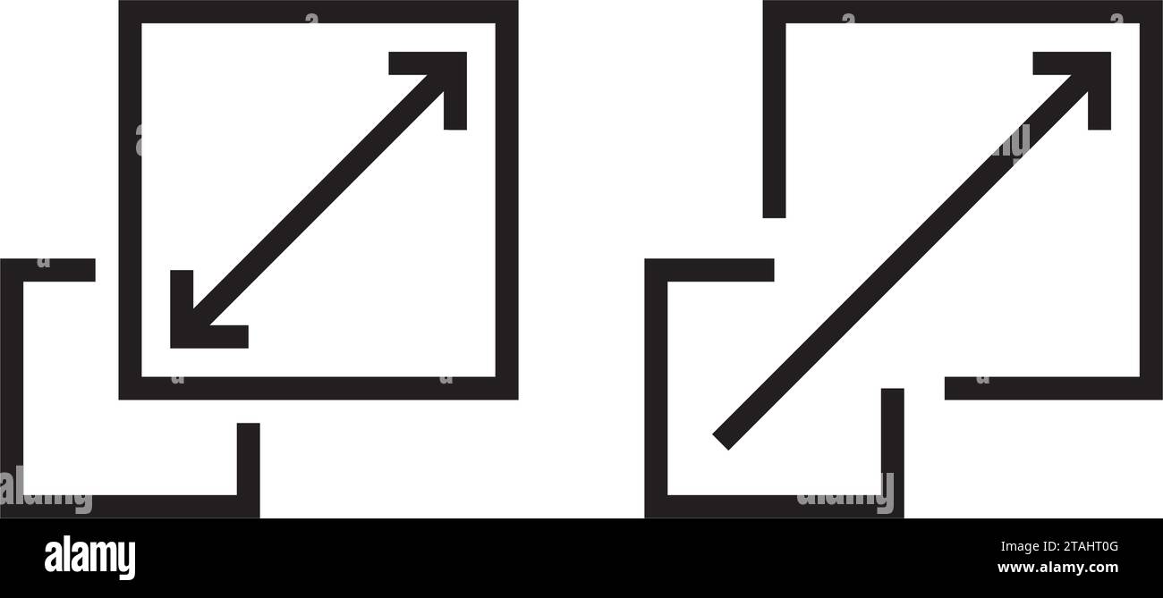 Scalability Icon Symbol Simple Design Stock Vector Image And Art Alamy