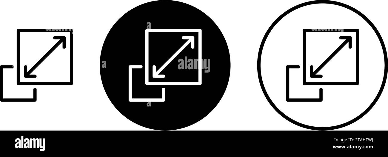 Scalability Icon Symbol Simple Design Stock Vector Image And Art Alamy