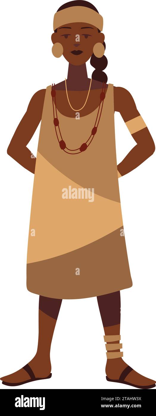 South africa ethnic woman Stock Vector Images - Alamy