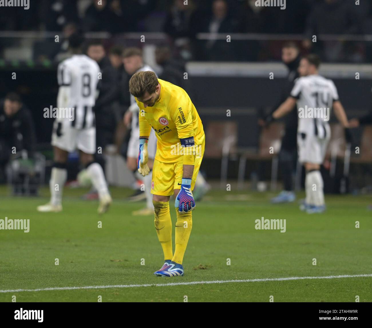 Frankfurt, Deutschland. 30th Nov, 2023. (DFL/DFB REGULATIONS PROHIBIT ...
