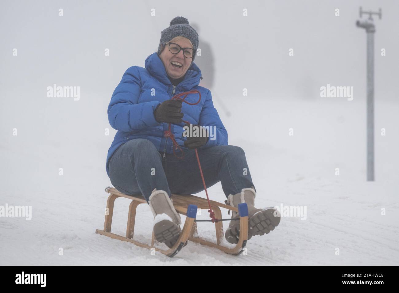 01 December 2023, Saxony, Altenberg: Barbara Klepsch (CDU), Minister ...