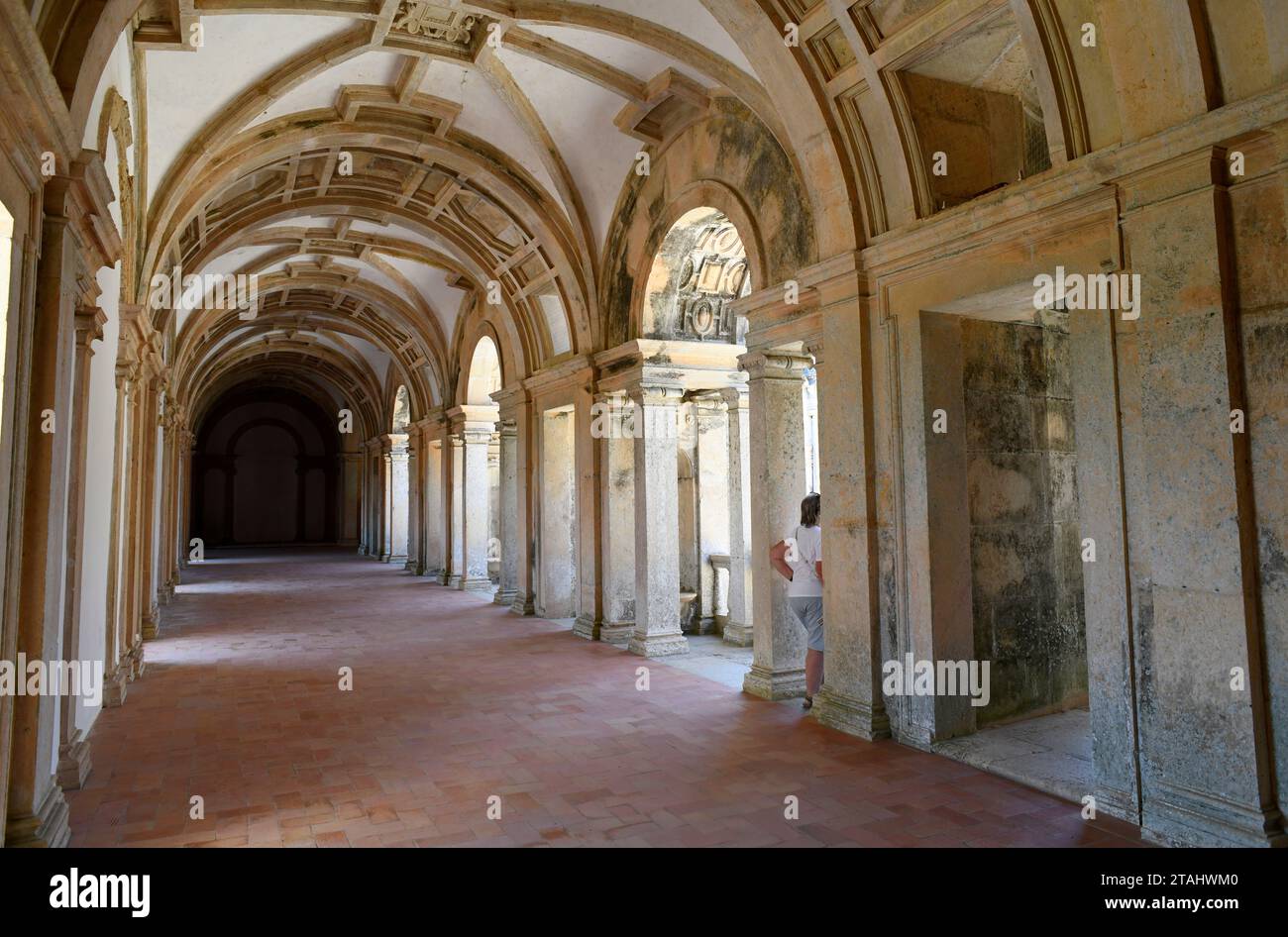 Tomar city, Convent of Christ (romanesque, gothic, manueline and ...