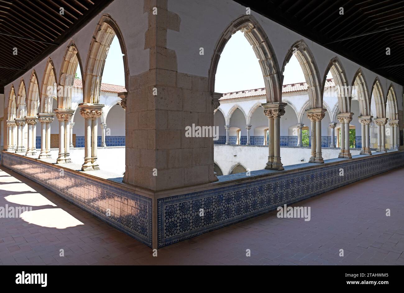 Tomar city, Convent of Christ (romanesque, gothic, manueline and ...