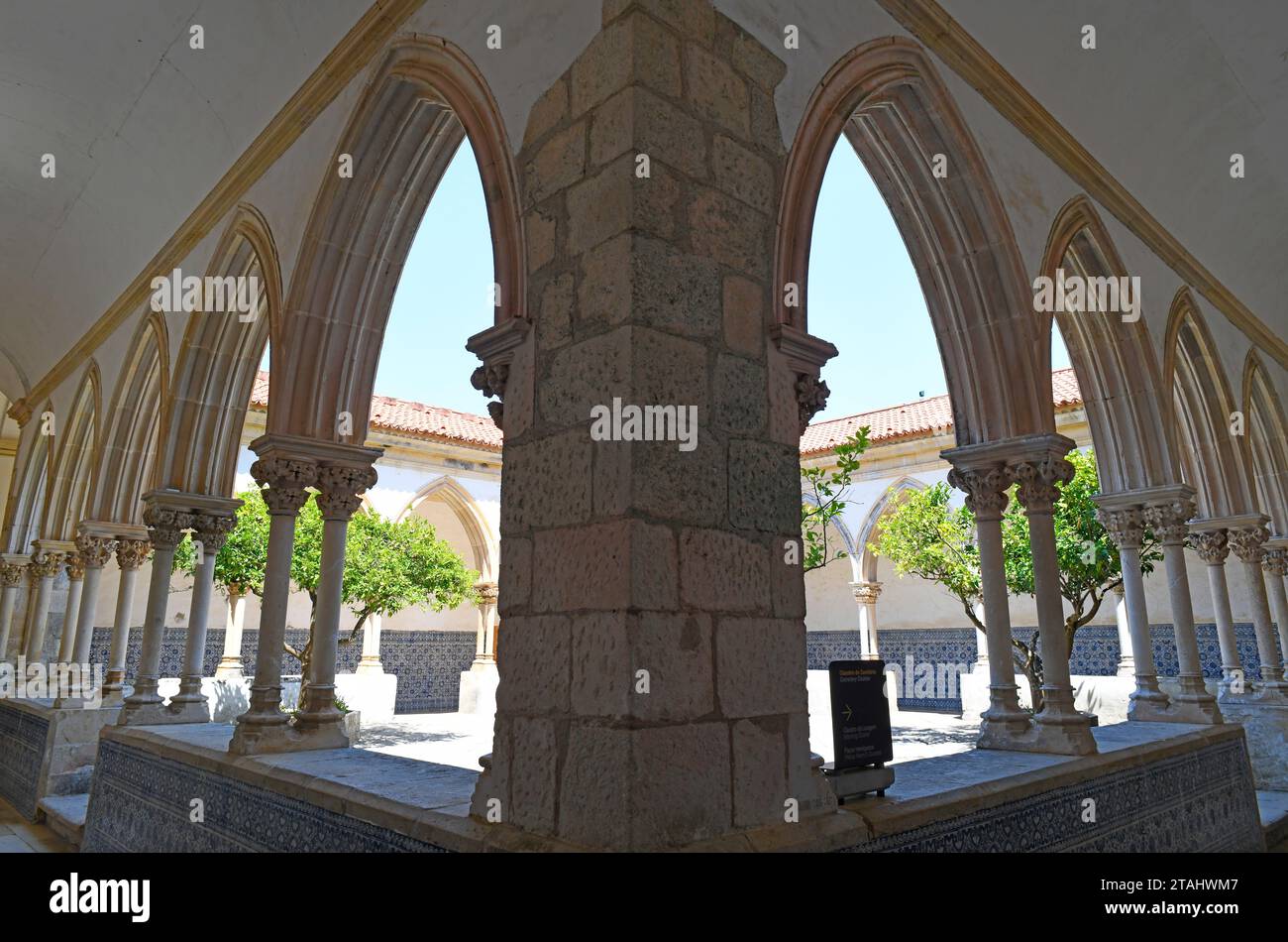 Tomar city, Convent of Christ (romanesque, gothic, manueline and ...