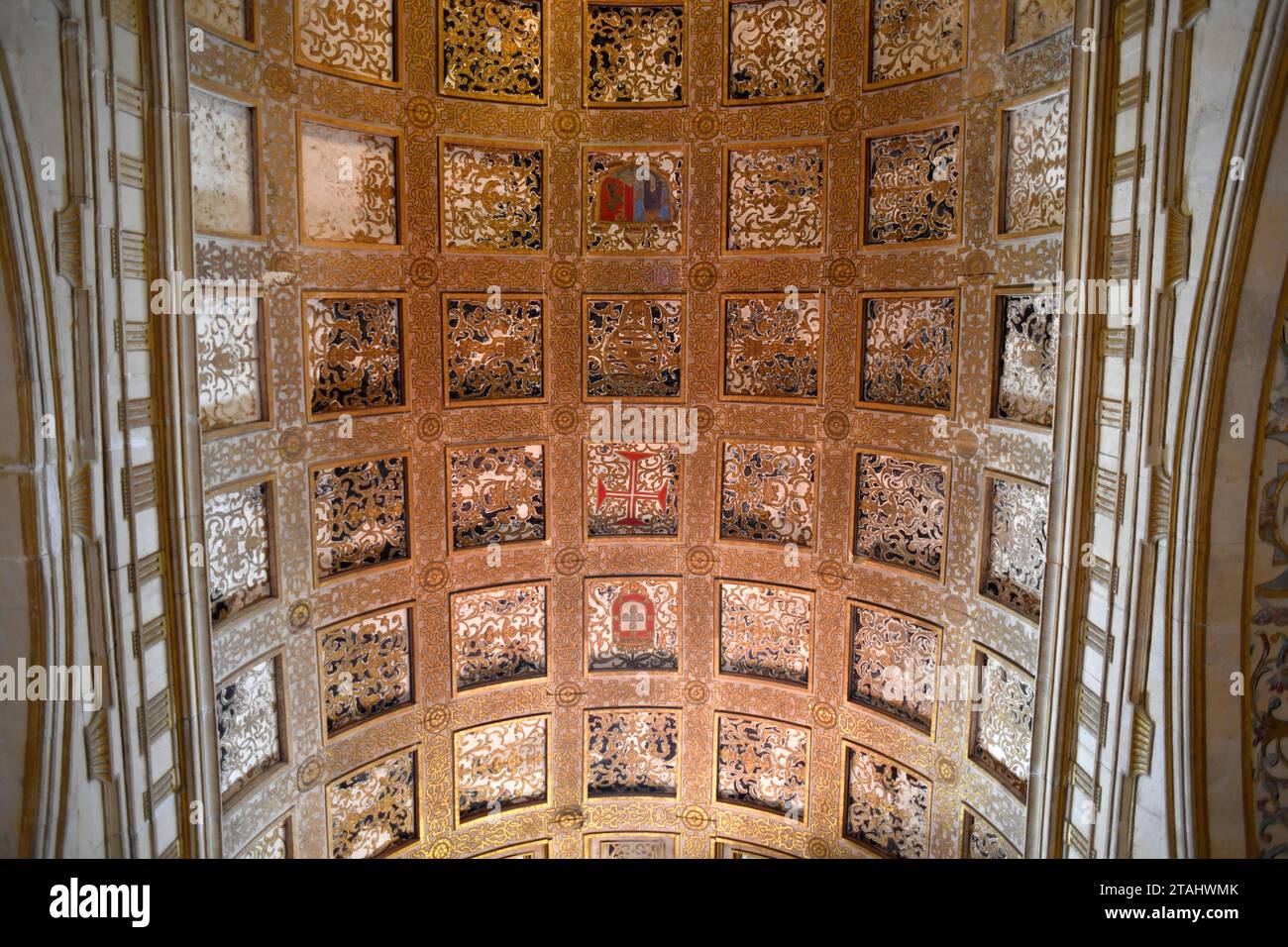 Tomar city, Convent of Christ (romanesque, gothic, manueline and ...