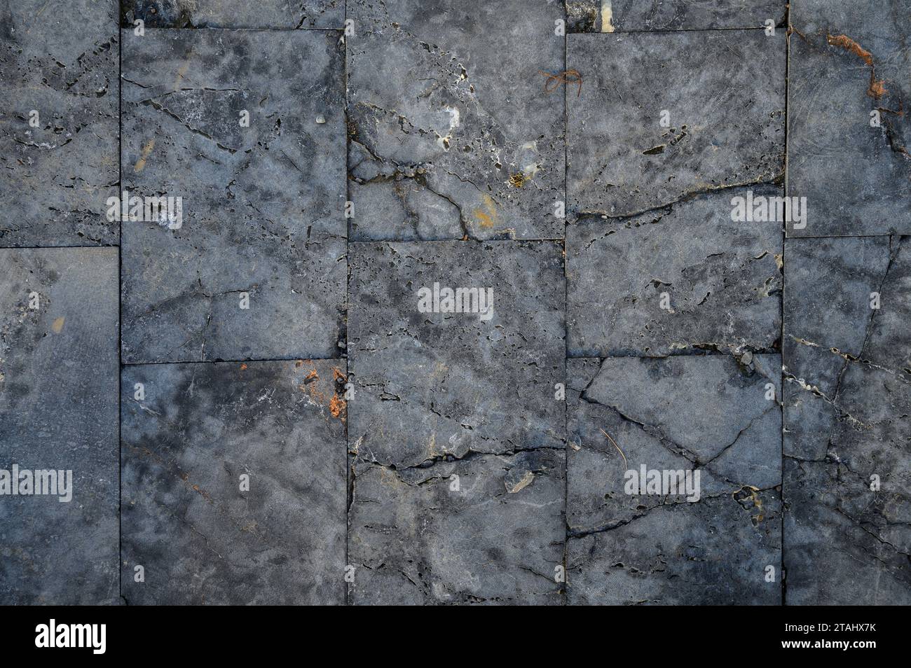 pavement path made of polished real stone as a background 1 Stock Photo ...