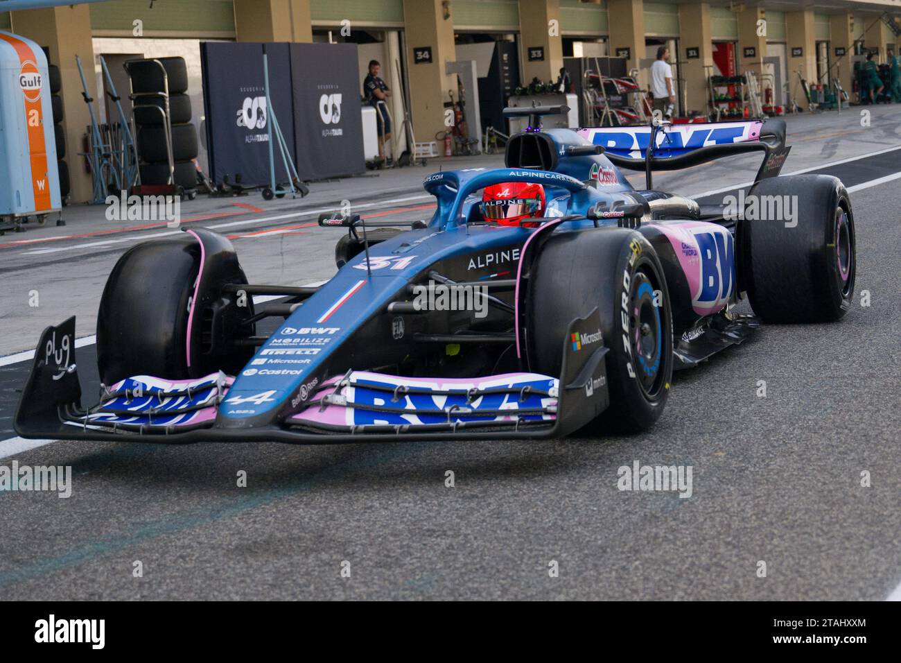 Abu Dhabi, United Arab Emirates. 1st Dec, 2023. ESTEBAN OCON (FRA) of ...