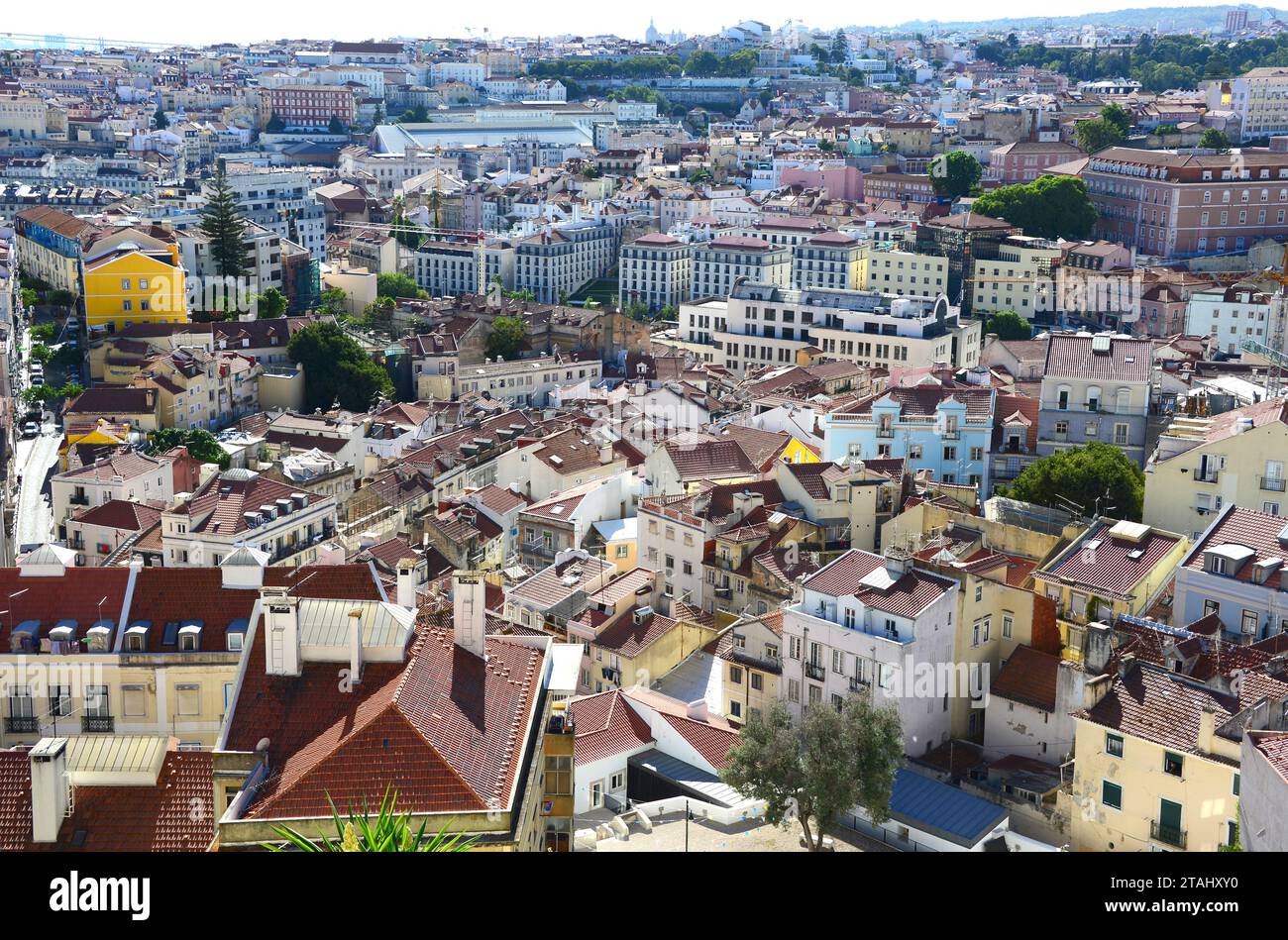 Lisboa aerial view hi-res stock photography and images - Alamy