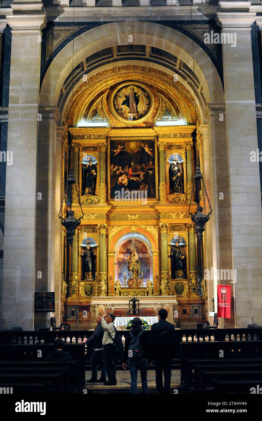 Igreja de sao roque interior hi-res stock photography and images - Alamy