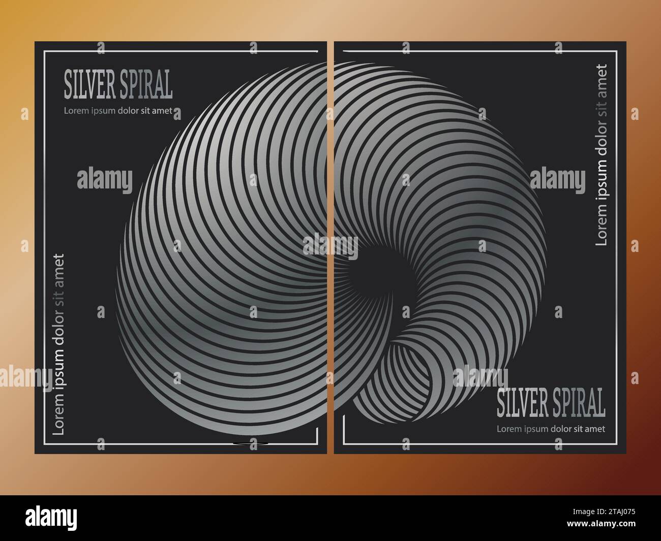 Silver cover detail Stock Vector Images - Alamy