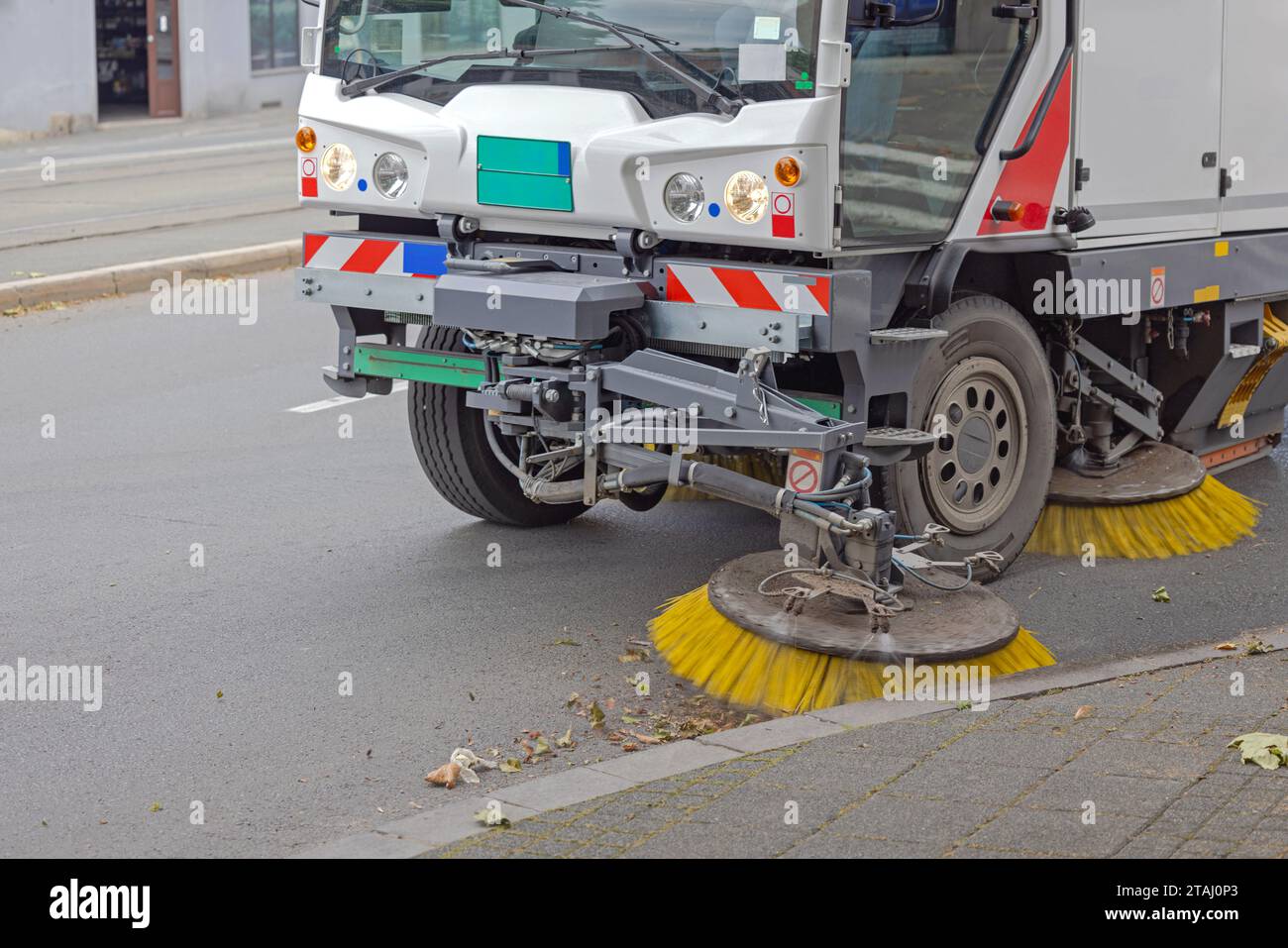 Road sweeper machine hi-res stock photography and images - Alamy