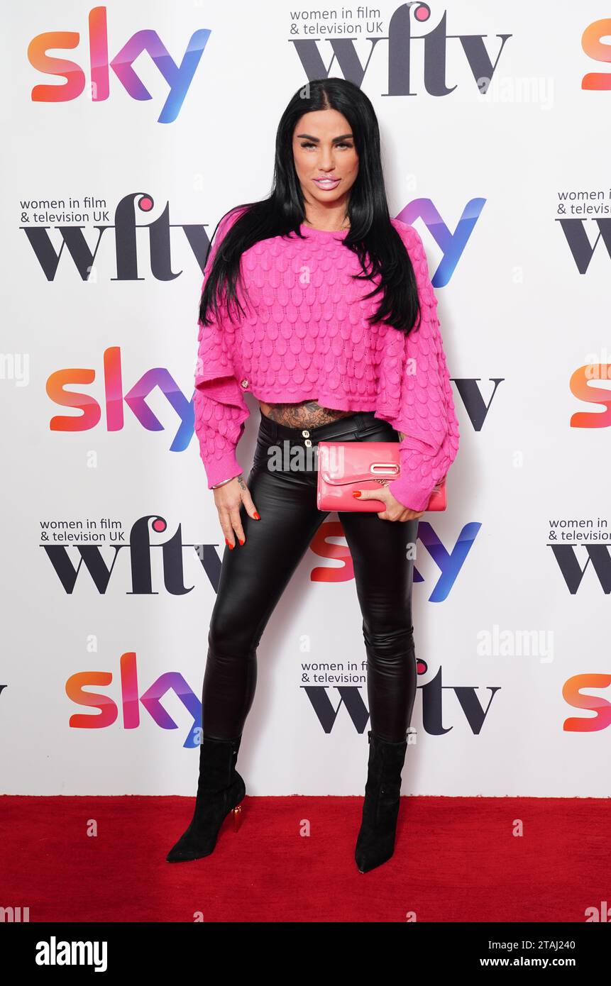 Katie Price attends the Woman In Film and Television Awards at the ...