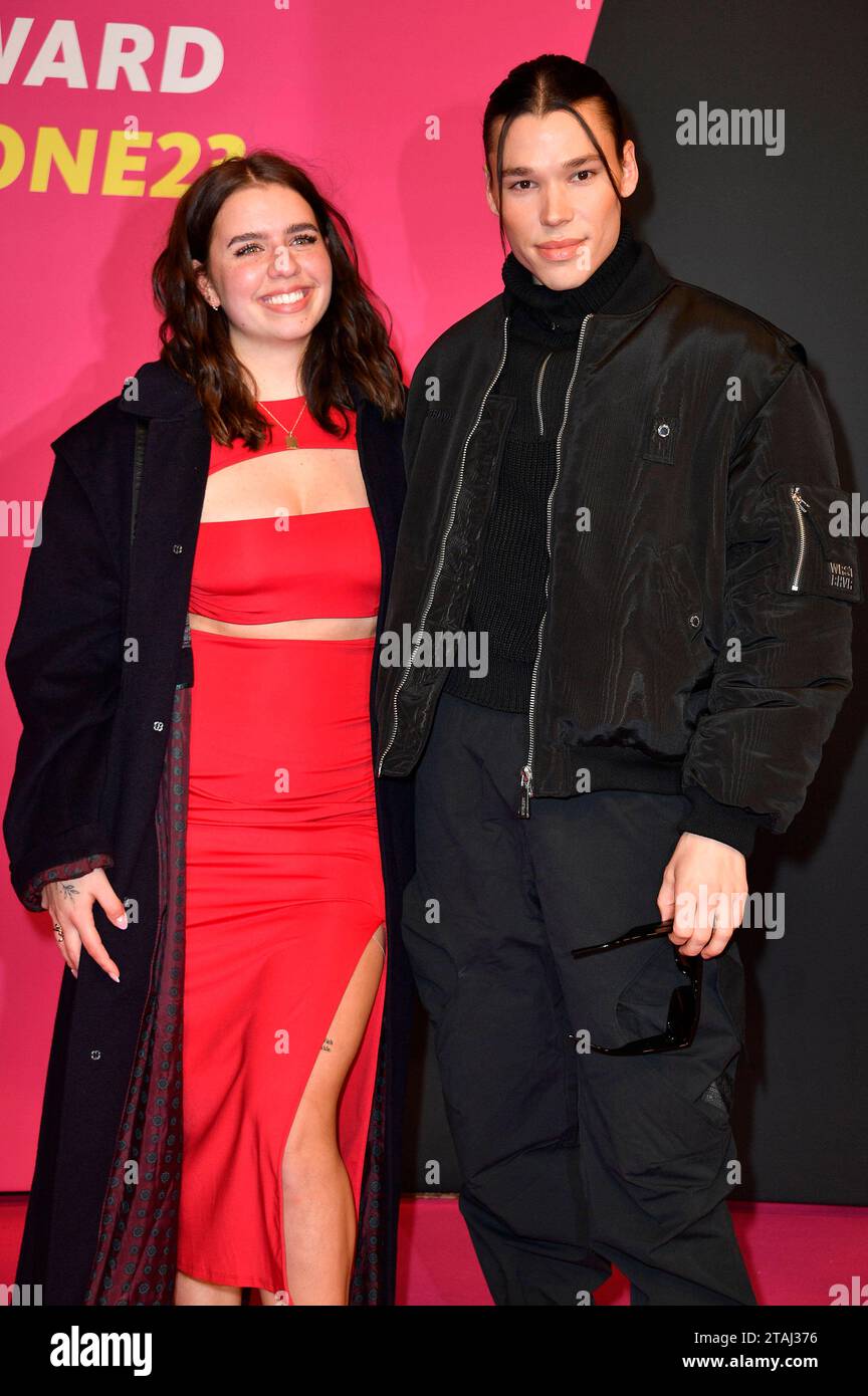 Gina Marie Grimm und Helge Mark Lodder bei der 24. Verleihung der 1Live ...