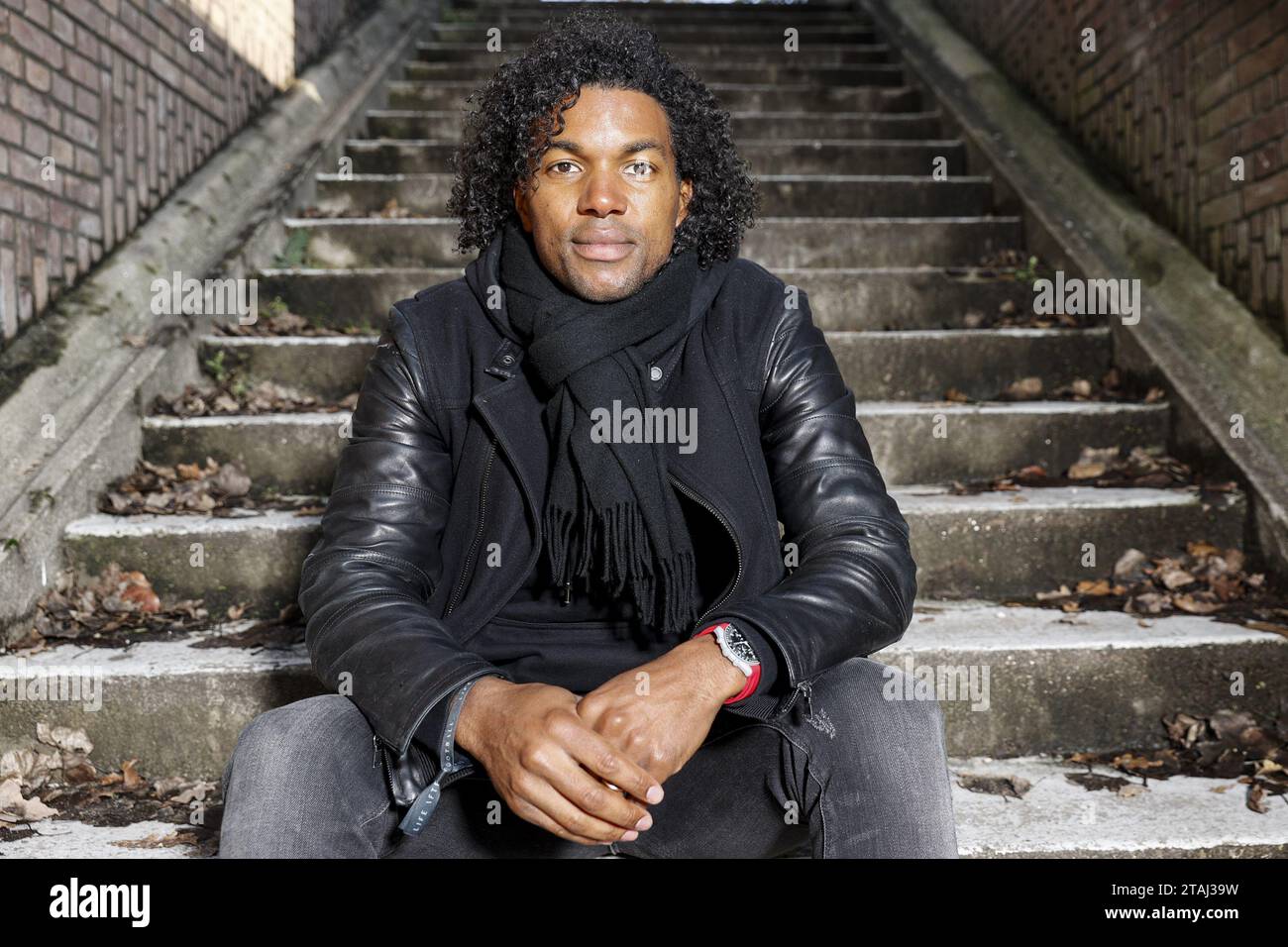 Amsterdam, Netherlands. 05th Nov, 2023. AMSTERDAM, 01-12-2023 Portrait of Diego Biseswar at the ...