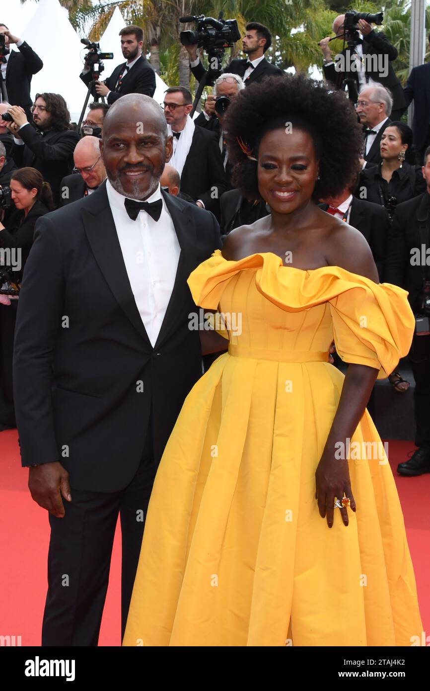 CANNES, FRANCE - MAY 18: Viola Davis, Julius Tennon, attends the ...