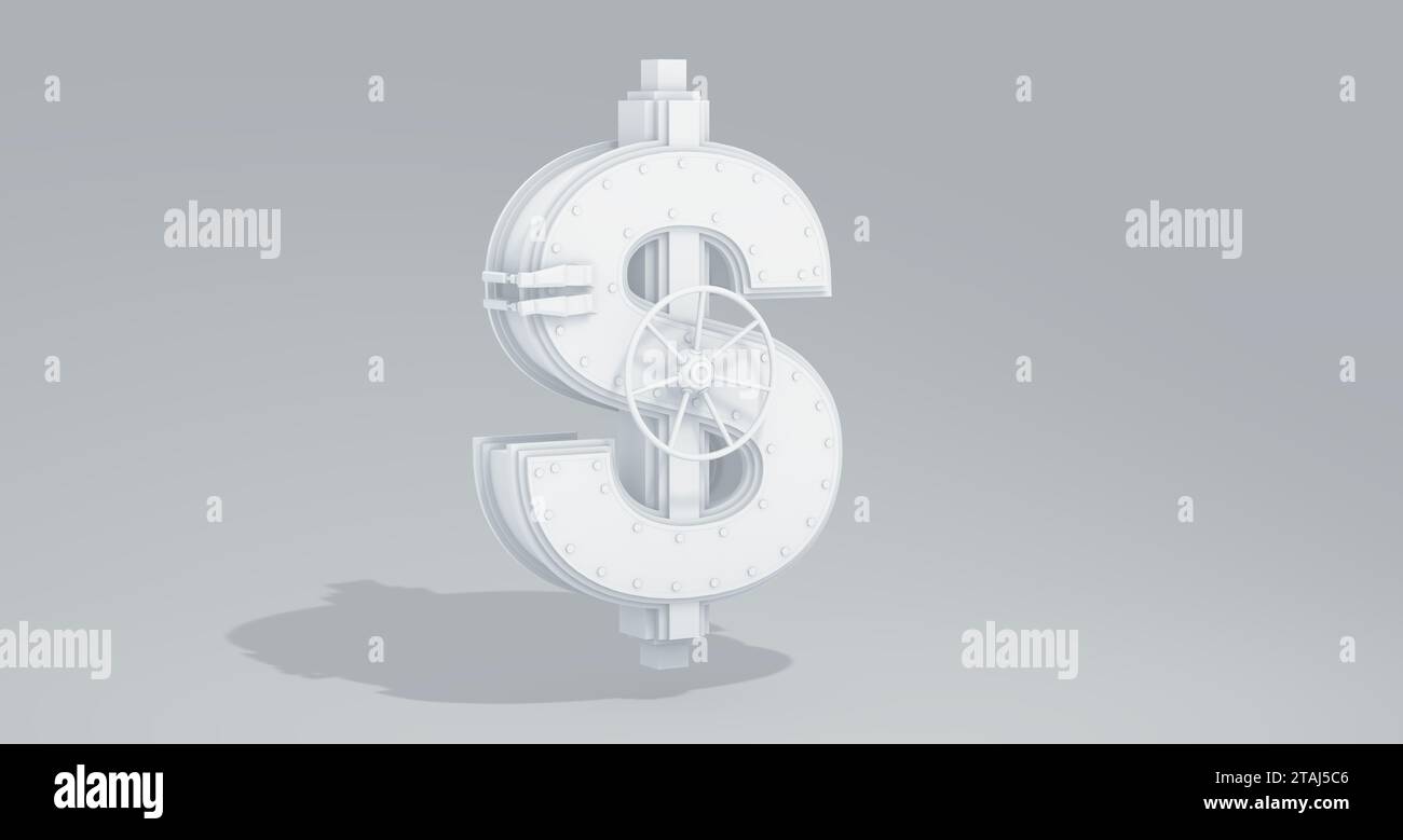 White dollar sign hi-res stock photography and images - Alamy