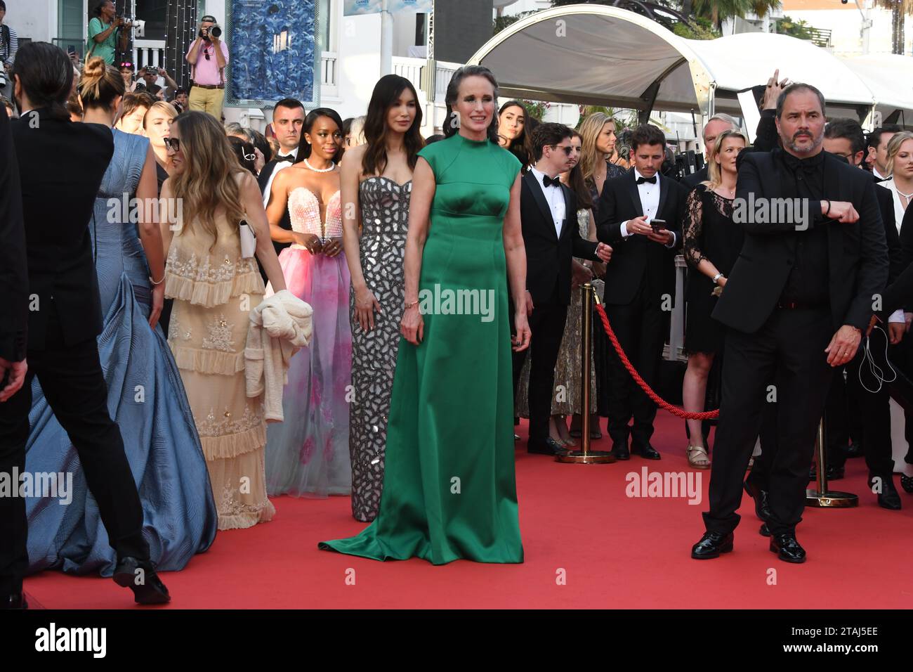 CANNES, FRANCE - MAY 28: Andie MacDowell attend the closing ceremony ...