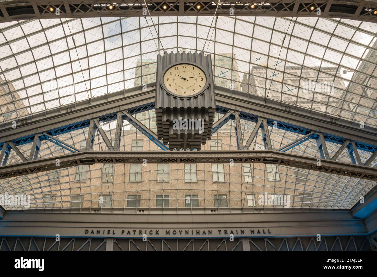 New York, NY, US-September 9, 2023-Daniel Patrick Moynihan Train Hall ...