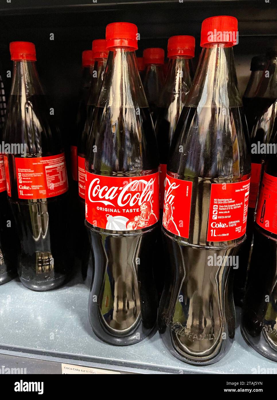 1 Liter Coke Bottle