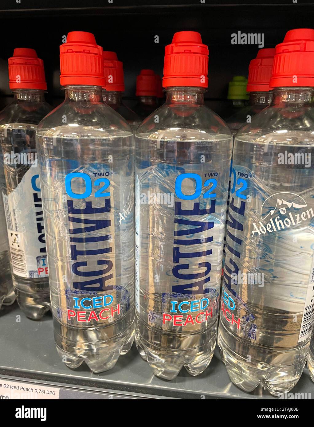 Bayern, Deutschland 01. Dezember 2023: Hier der Blick im Supermarkt ...