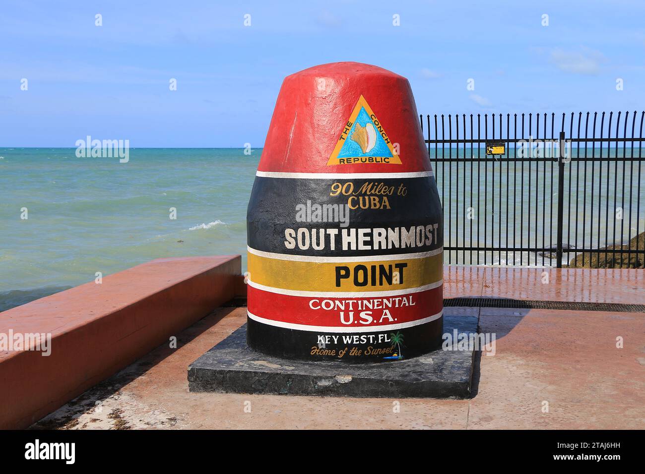 Southernmost point buoy hi-res stock photography and images - Alamy